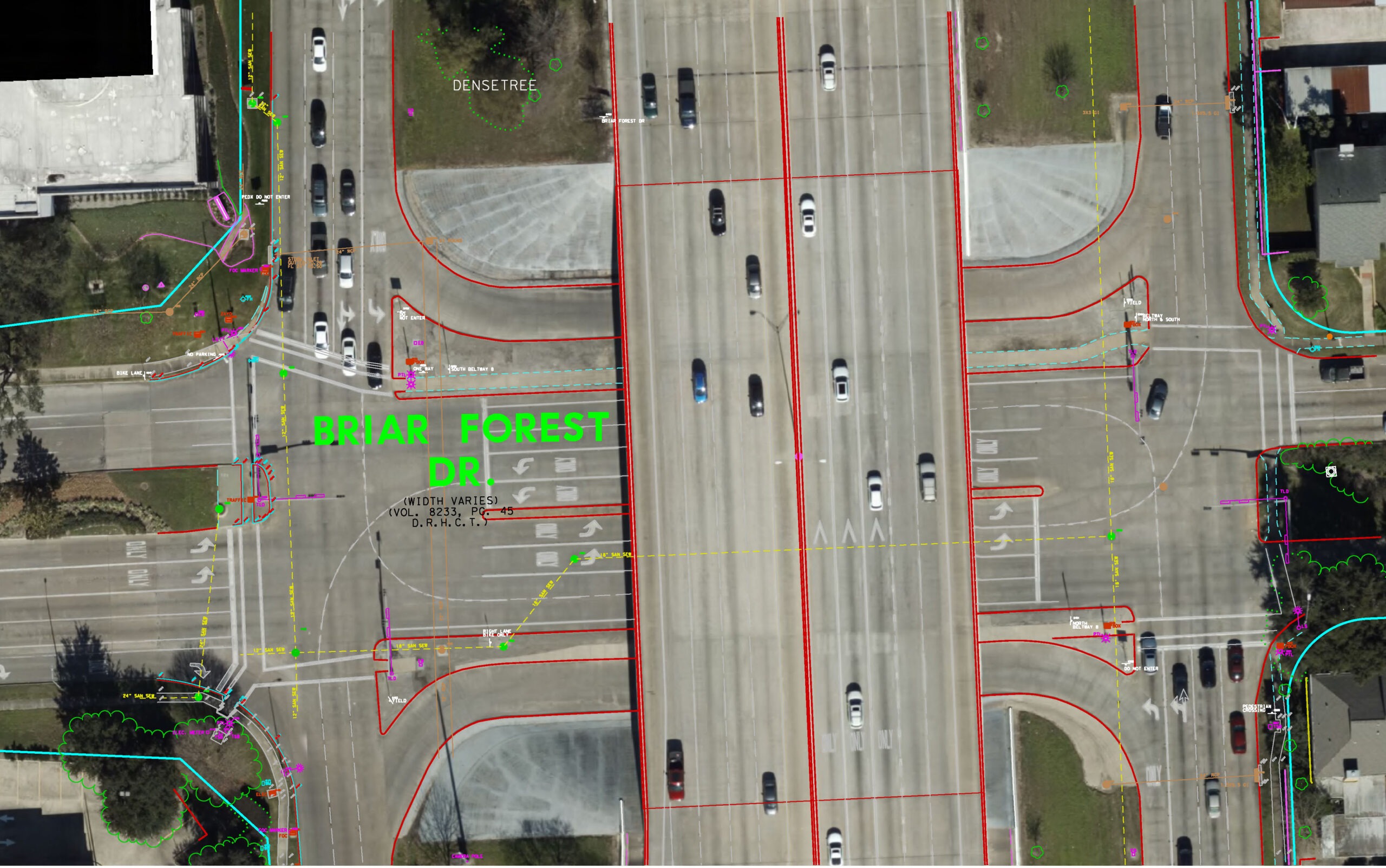 Beltway 8 High-Mast Illumination - Baseline | DCCM